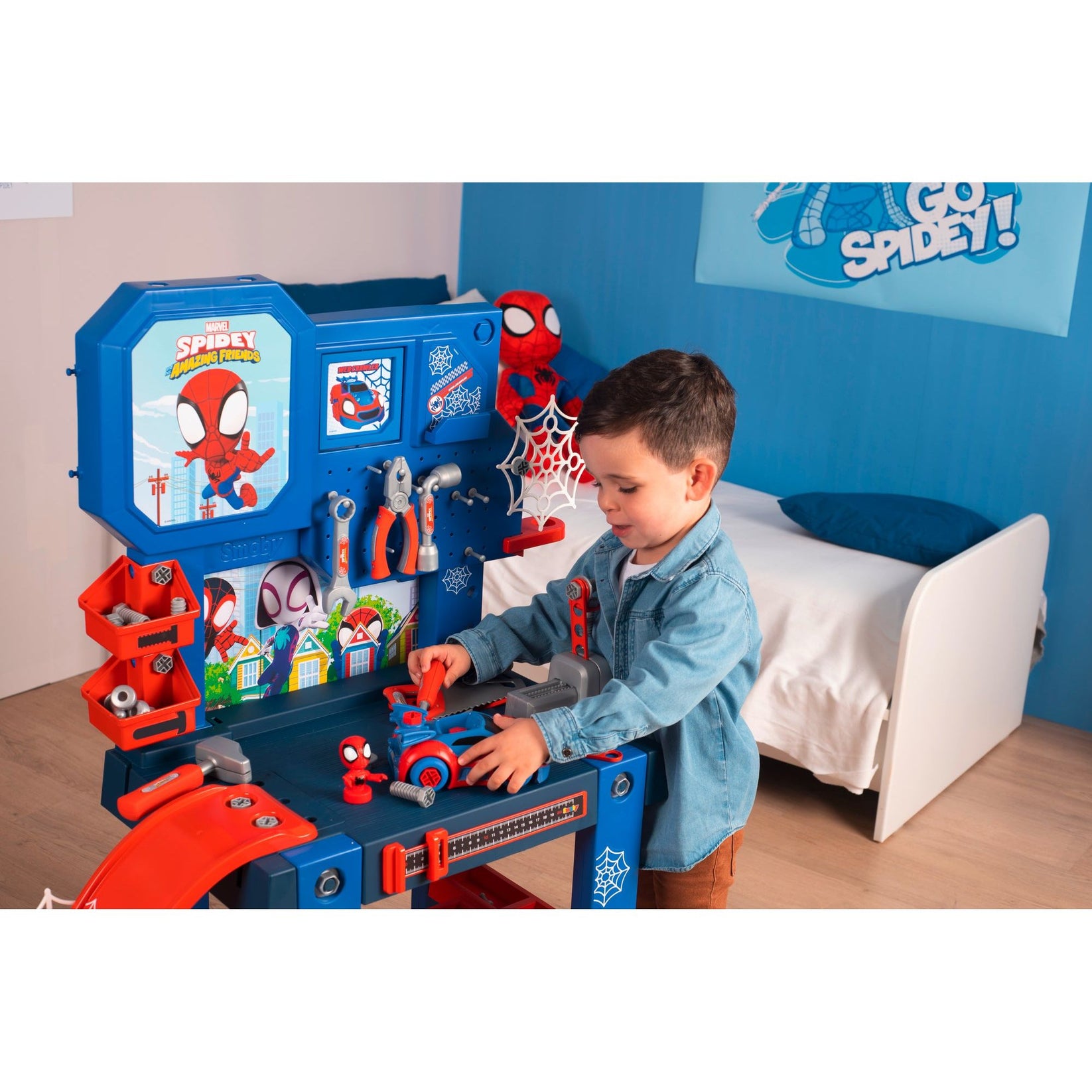 Smoby Spider-Man Bricolo Workbench | Buy Now